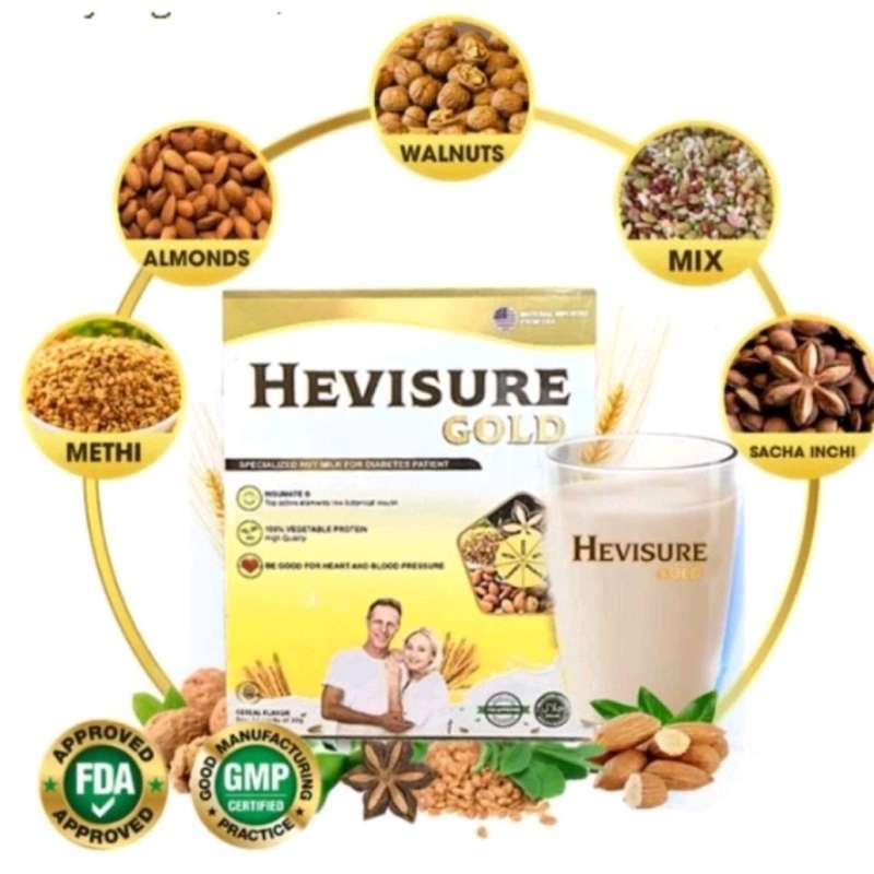 Jual Hevisure Gold Asli Susu Bubuk Mengatasi Masalah Diabetes Dan ...