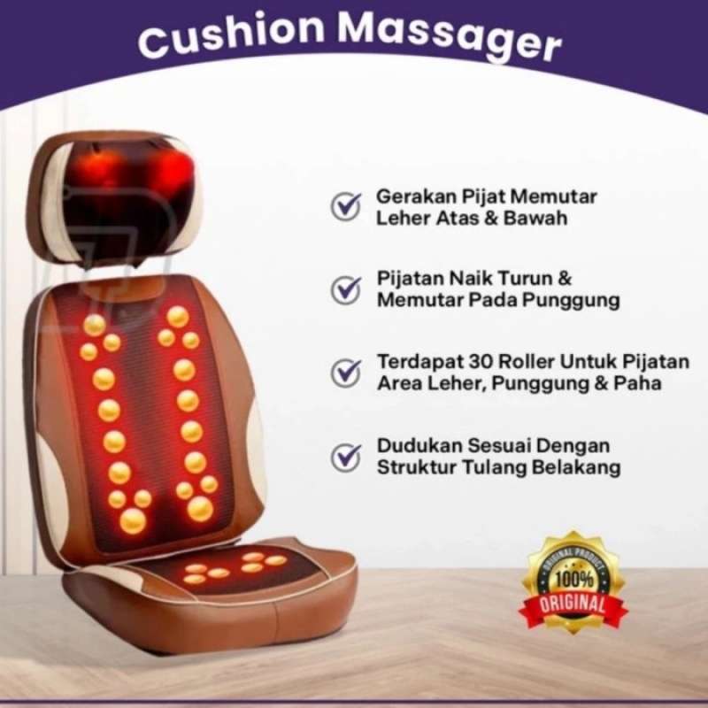 Promo Kursi Pijat Di Mobil Dan Kursi Pijat Di Rumah Diskon 33% Di Seller Ksm Store - Meruya ...