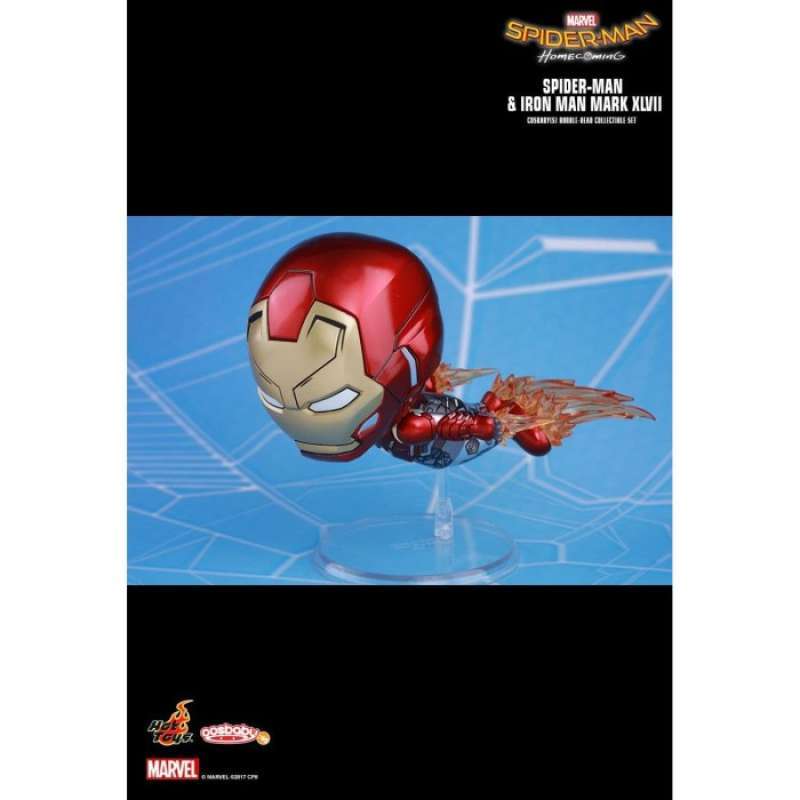 Promo [hot Toys] Cosbaby 368 Spider-man & Iron Man Mark Xlvii Diskon 23 ...