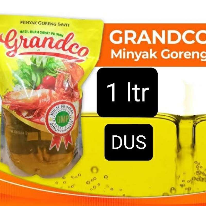 Promo Minyak Goreng Grandco 1 Ltr Per Dus Isi 12pcs Diskon 23% Di ...
