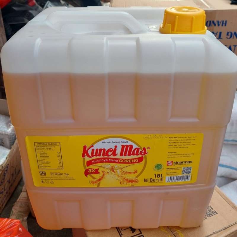 Promo Minyak Goreng Kunci mas 18liter jerigen ( khusus grab dan gojek ...