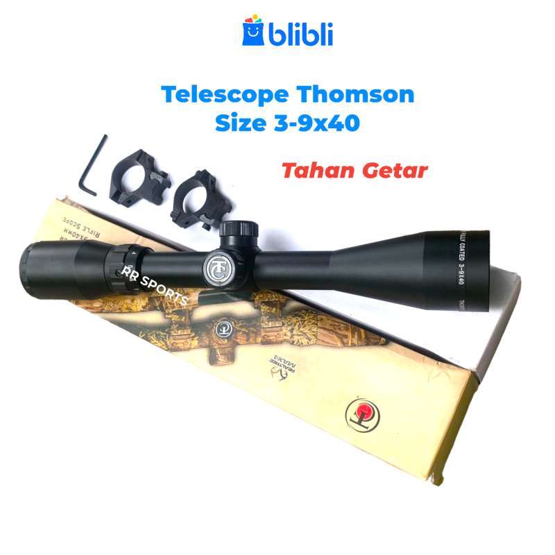 Jual Teleskop Senapan Angin Tahan Getar Thomson Predator 3-9x40 ( Tc ...
