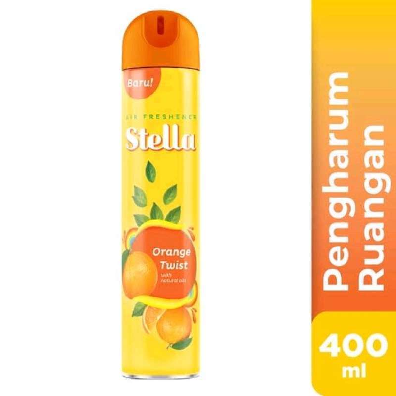 Jual Stella Aerosol 400 ML Stella Pengharum Ruangan Semprot Stela Aerosol - Orange di Seller ...