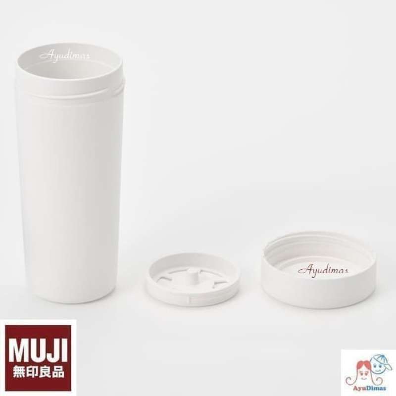 Promo Muji Polypropylene Mug - Gelas Dgn Tutup New - Mint Condition ...