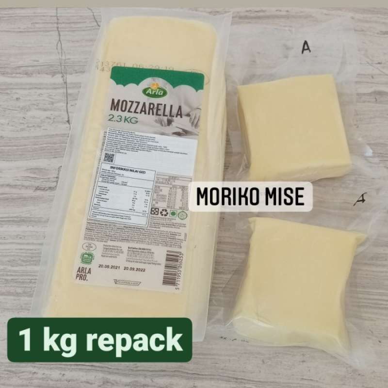 Promo Keju Arla Mozza Cheese 1 Kg / Keju Mozzarella Cheese 1 Kg ...