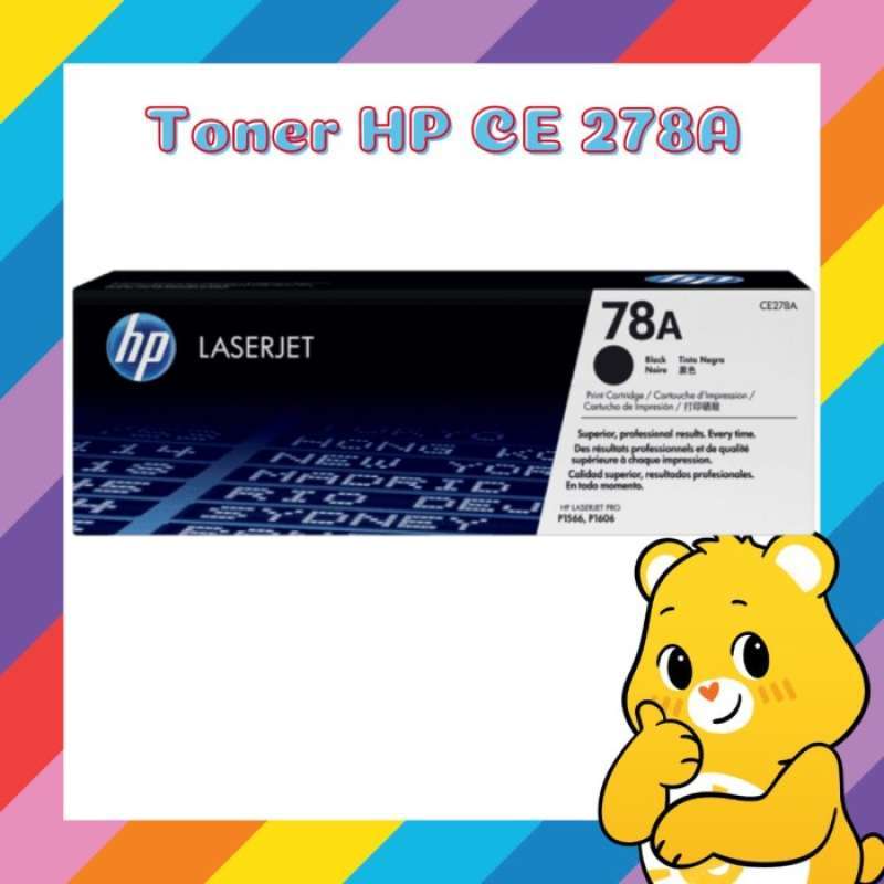Promo 100% Produk Ori Hp 78A Original Laserjet Toner Cartridge Diskon ...