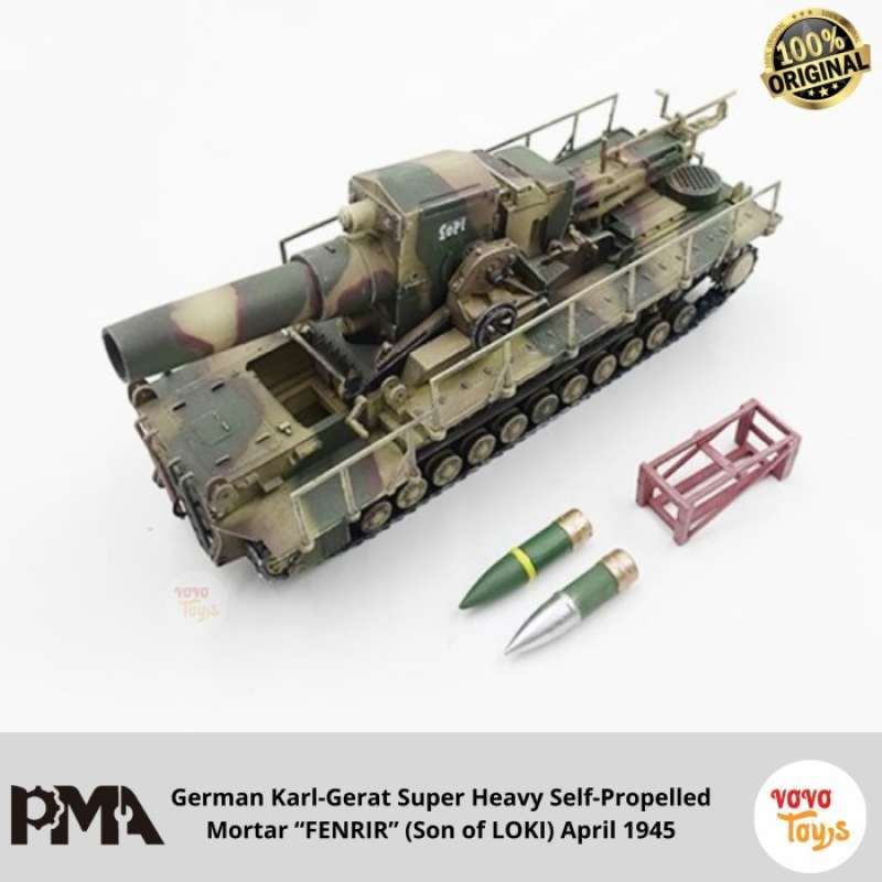 Jual Miniatur Tank German Karl-gerat Heavy Self-propelled By Pma 1/72 ...
