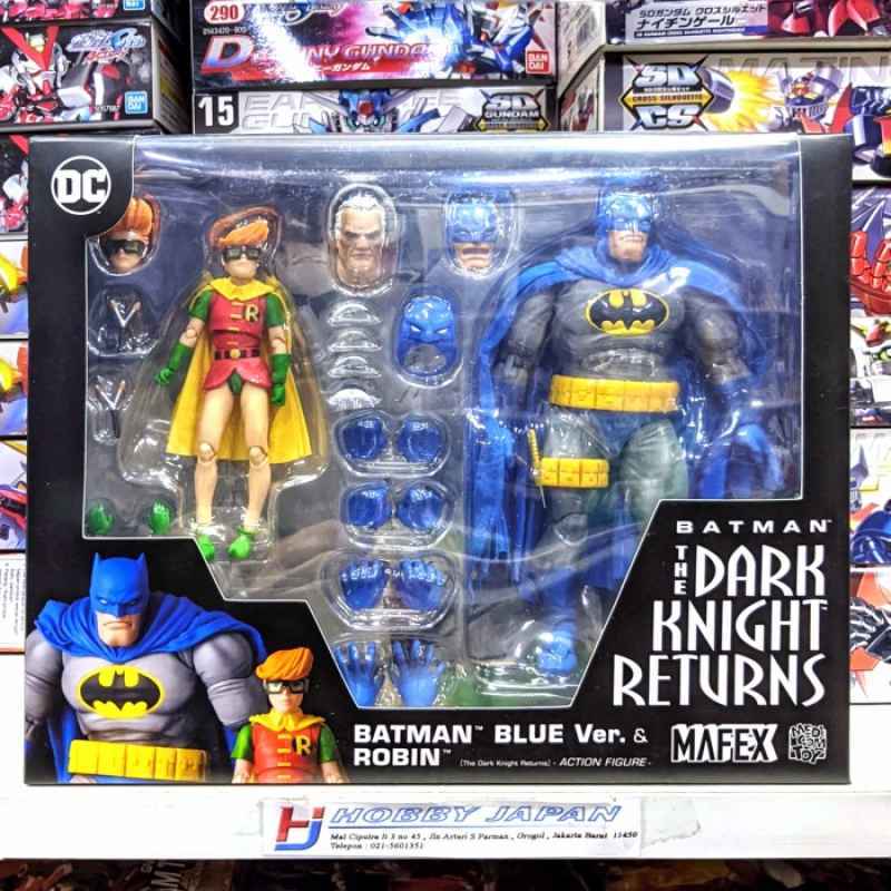 Promo Mafex 139 Batman Blue Ver & Robin The Dark Knight Returns Diskon ...