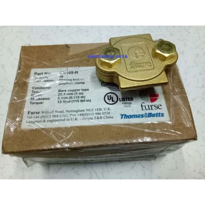 Promo Oblong Test Junction Clamp / Terminal Sambungan ( Furse Cn105-h ...