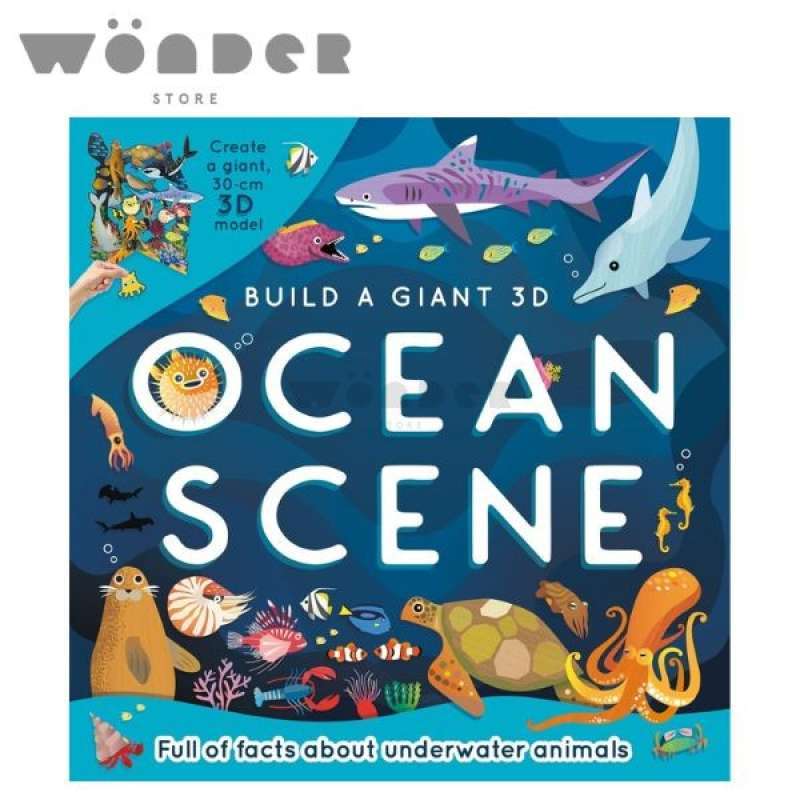 Promo Buku Import Build Your Own Giant Ocean Scene Diskon 23% di Seller ...