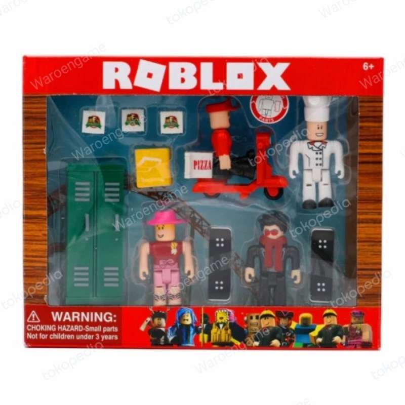 Promo Roblox Action Collection - WORK AT PIZZA PLACE Box Set Diskon 23% ...