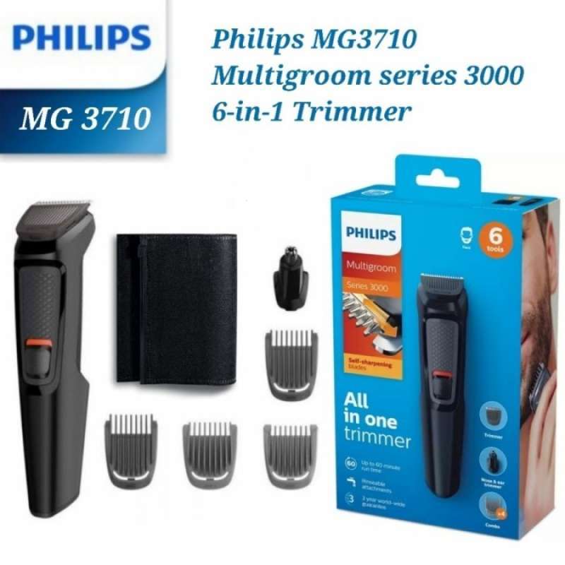 Jual multigroom philips mg3710 alat cukur elektrik philips mg3710/15 6 ...