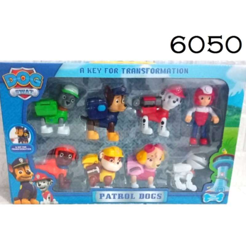 Promo Paw Patrol Mission Dog Patrol Vehicle Set 6in1 - F1 Diskon 23% Di ...