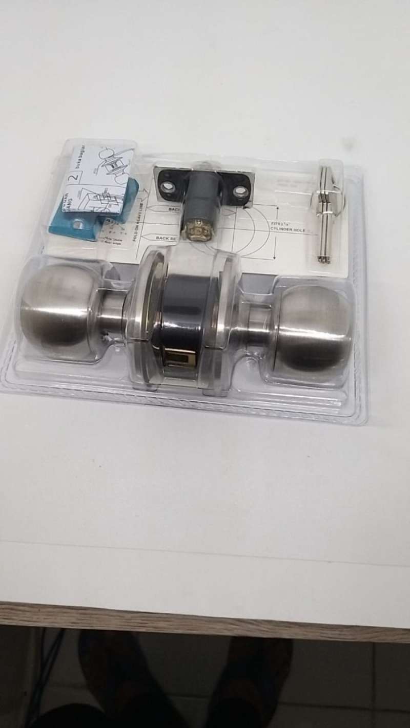 Promo Kunci Pintu Bulat Kunci Pintu Kamar Mandi Handle Putar BLC Diskon ...