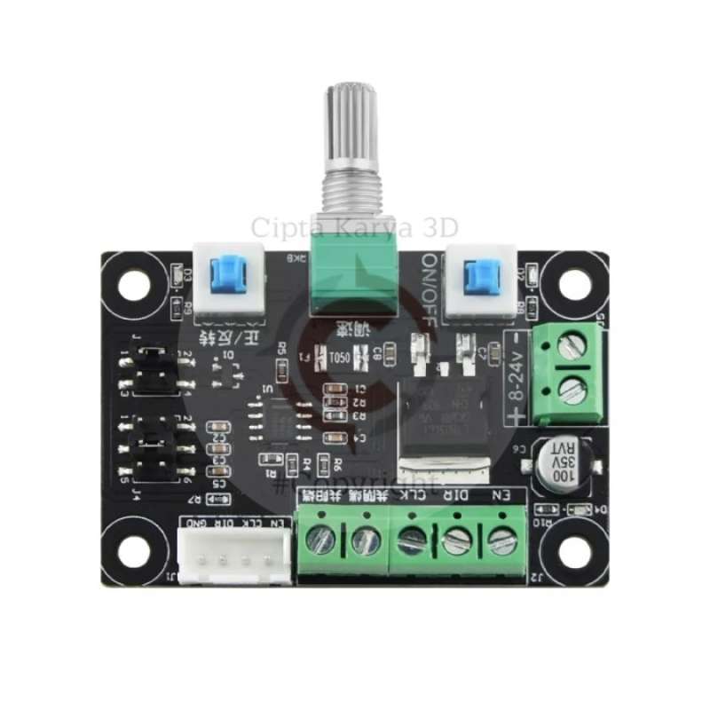 Promo Stepper Motor Driving Controller Pulse Pwm Speed Reversing Control Diskon 31% Di Seller ...