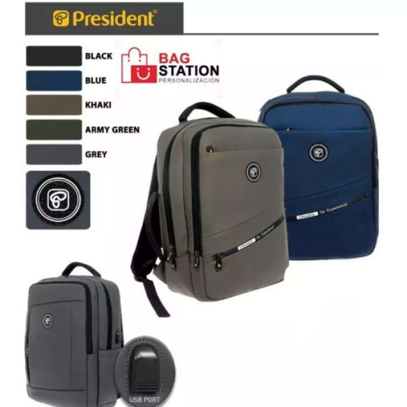 Jual Backpack President Original Ransel Laptop President Original ...