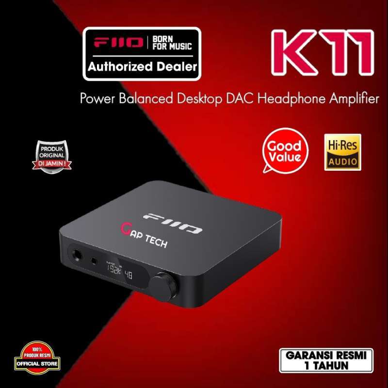 Jual Fiio K11 / K 11 1400w Power Balanced Desktop Dac Headphone ...