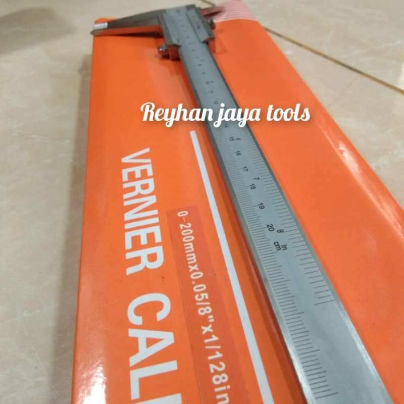 Promo Sigmat vernier caliper 8 inch 0-200 mmx0,05 TOKI JAPAN Stainles ...