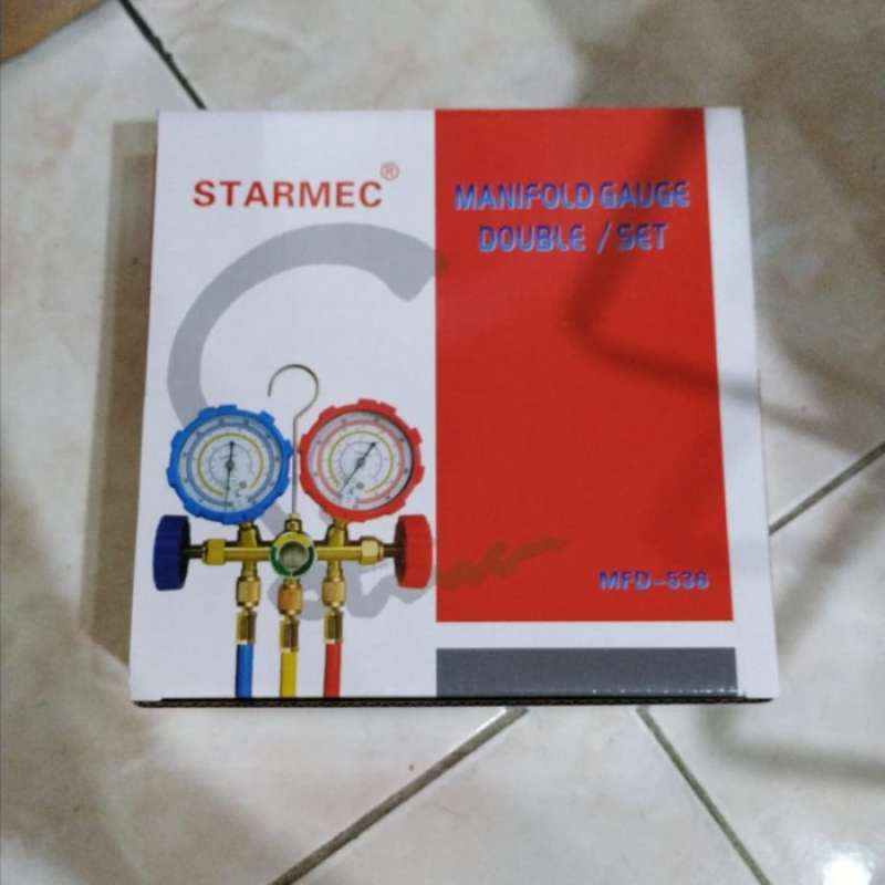 Promo Double Testing Manifold Set | R22 R32 R410 R134a Diskon 23% Di ...