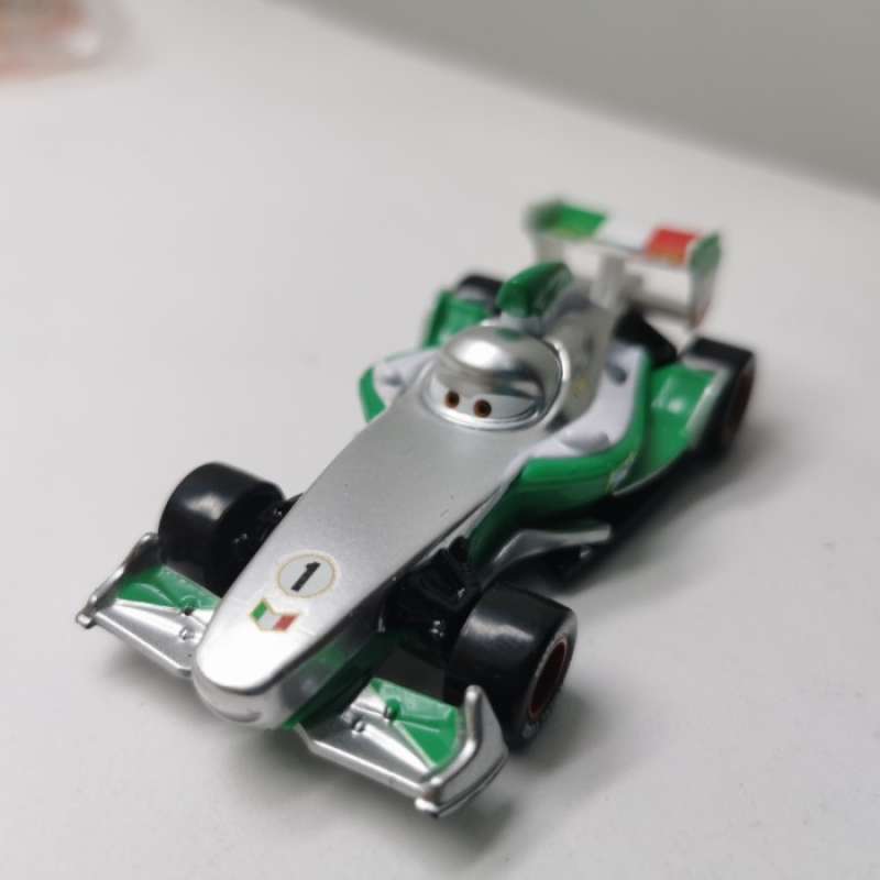 Promo Cars Disney pixar Francesco Bernoulli Silver Racer Type import ...
