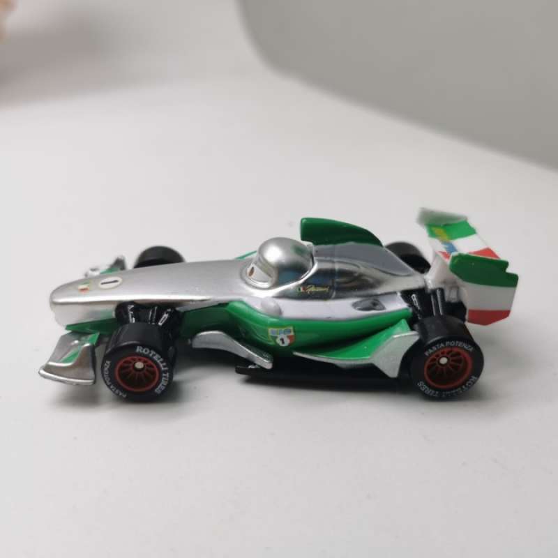Promo Cars Disney pixar Francesco Bernoulli Silver Racer Type import ...