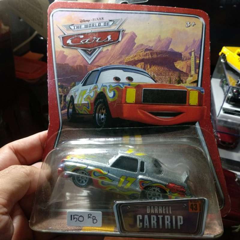 Promo Disney Pixar Mattel 1:55 The World Of Cars Darrell Cartrip Diskon ...
