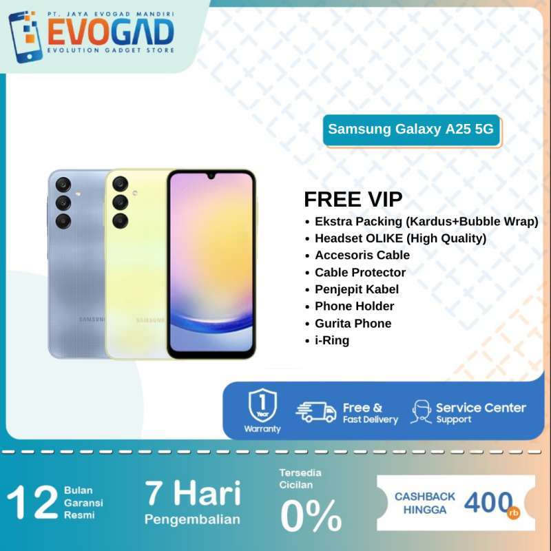 Promo Samsung Galaxy A25 5g 8 256gb Exynos 1280 Garansi Resmi