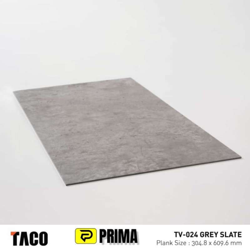 Promo TACO Lantai Vinyl 3mm Stone Series TV-024 Grey Slate Diskon 23% di Seller Rabatan Store ...