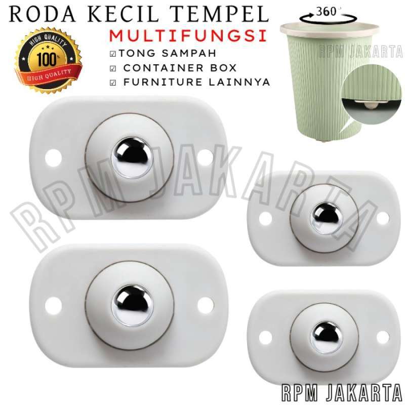Promo Roda Tempel Kecil / Roda Furniture / Roda Bola Besi 360 Putar ...