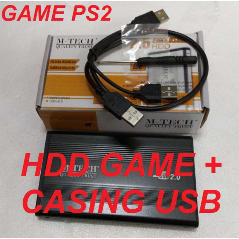 Jual hdd harddisk usb 40gb full isi game ps2 - HDD 500GB di Seller ...