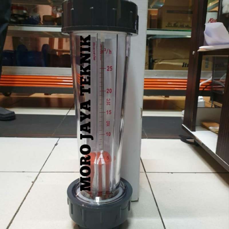 Promo Flowmeter Rotameter 25m3/Jam Flowmeter Model Pipa Drat 2 inch ...