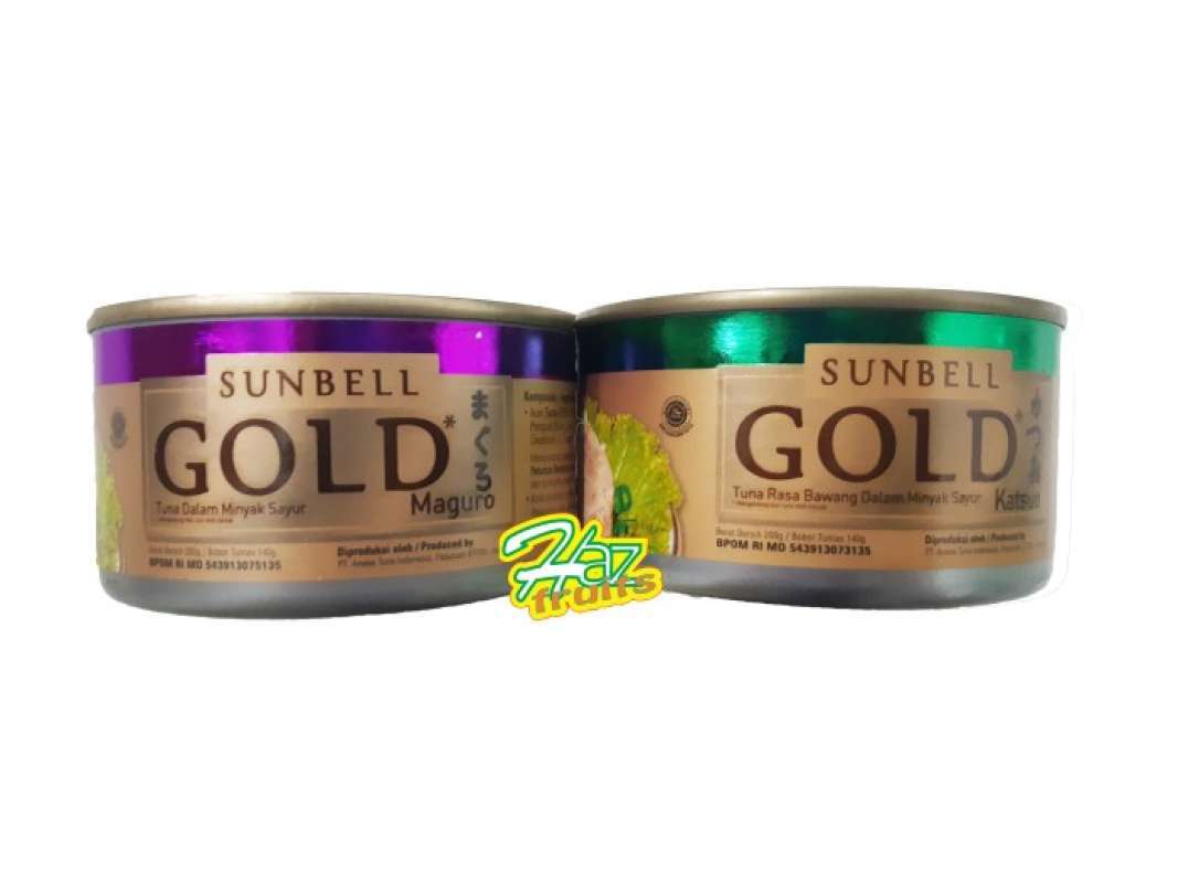 Jual Sun Bell Gold Katsuo|Sunbell Tuna Rasa Bawang Dalam Minyak Sayur ...
