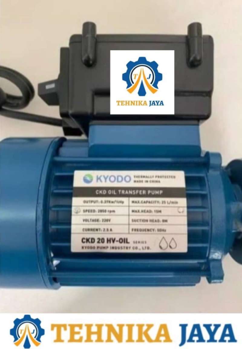 Promo Pompa KYODO CKD-20 HV Pompa Cairan Kental Oli Dan Minyak Solar 1/ ...