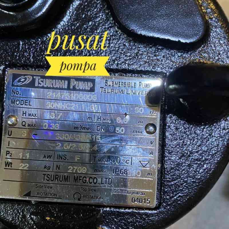 Promo Pompa 50 NHC 21.1 with Cutter Impeller Diskon 23% di Seller Kartizy Store - Cengkareng ...