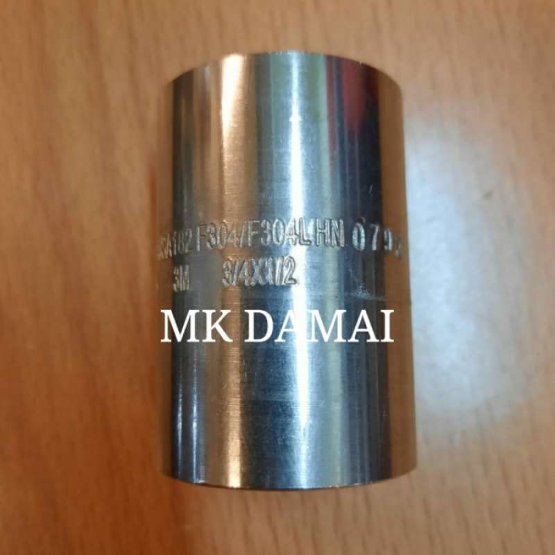 Promo V sock SS304 class 3000 Npt 3/4 x 1/2inch / Socket reducer ...