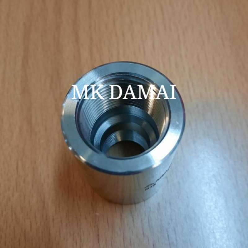 Promo V sock SS304 class 3000 Npt 3/4 x 1/2inch / Socket reducer ...