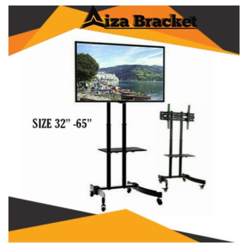 Promo Stand Floor Standing Bracket TV / TV Stand 32 - 65 Inch Looktech ...