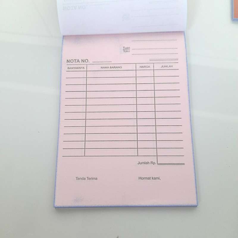 Jual Buku Nota Kecil Kontan NCR 2Ply Paperline 1 Buah ukuran 10x16cm ...