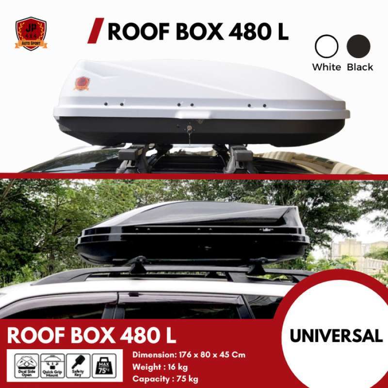 Promo Roof box bagasi atas mobil ukuran 300 L Diskon 23% di Seller ...