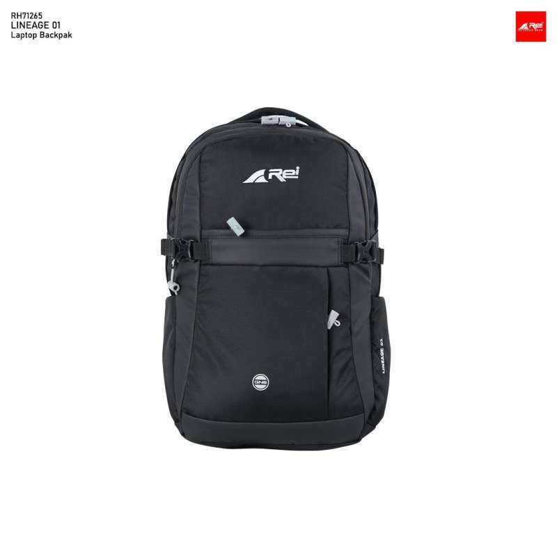 Jual Tas Ransel Pria Lineage + USB 01 25 Liter Arei Outdoorgear - HITAM ...