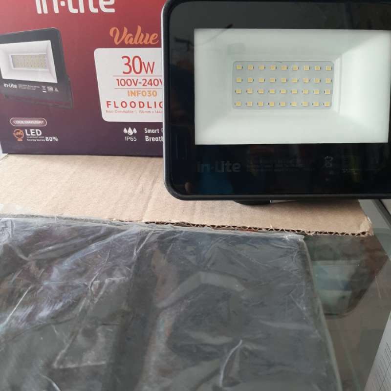 Promo lampu sorot/tembak 30 watt inlite inf030 floodlight Diskon 23% di ...