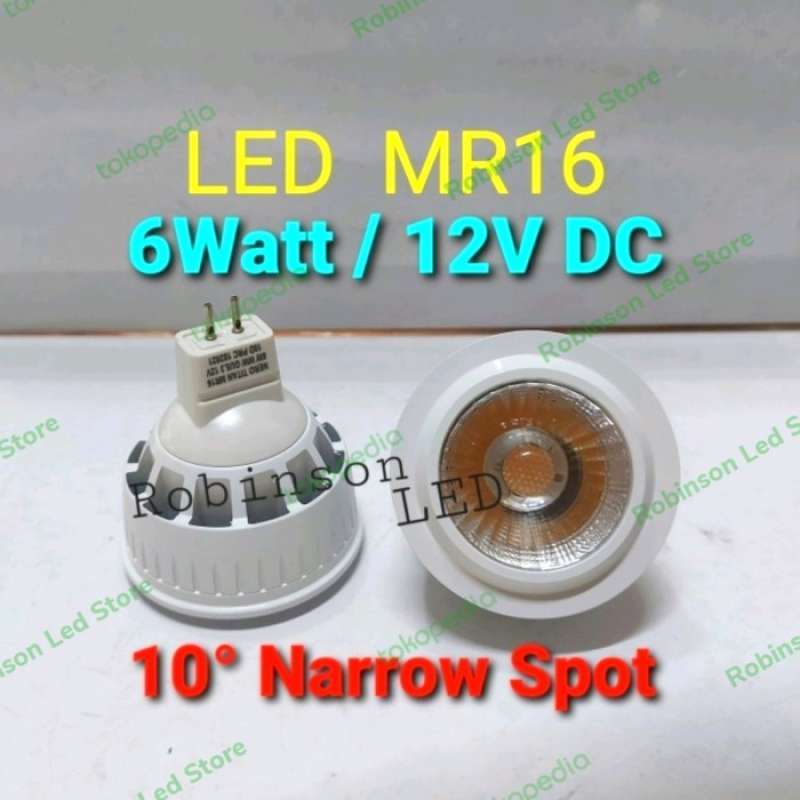 Promo LIGHT TITAN LED MR16 6W 12V SPOTLIGHT 10Â° NARROW SPOT FOKUS ...
