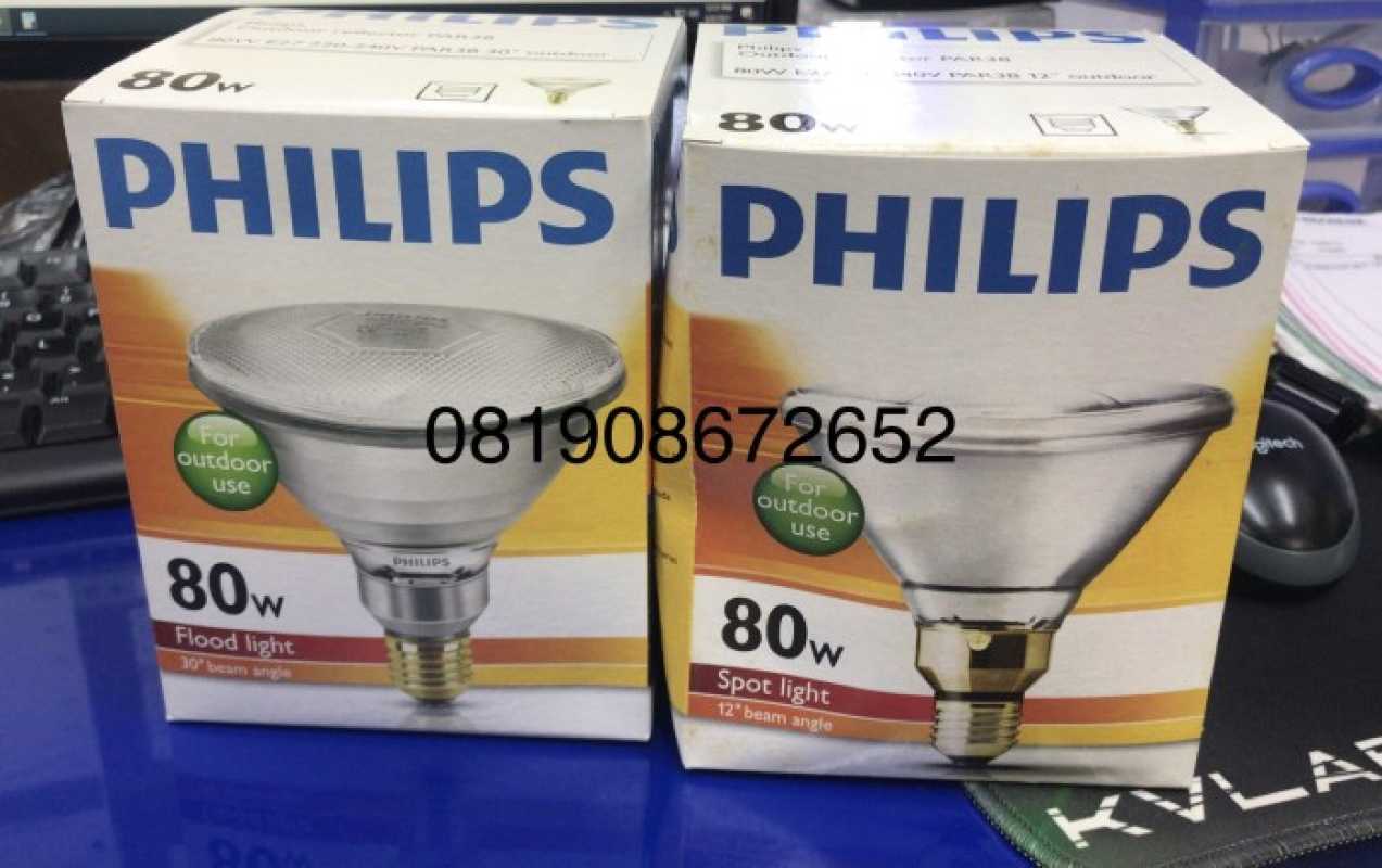 Promo Lampu PAR38 80W Flood Light Spot Light E27 80 Watt Par 38 Diskon ...