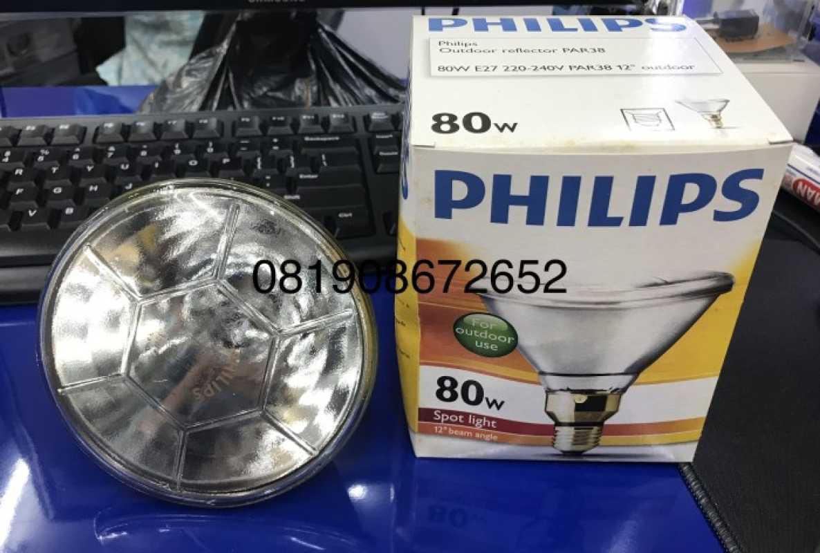 Promo Lampu PAR38 80W Flood Light Spot Light E27 80 Watt Par 38 Diskon ...