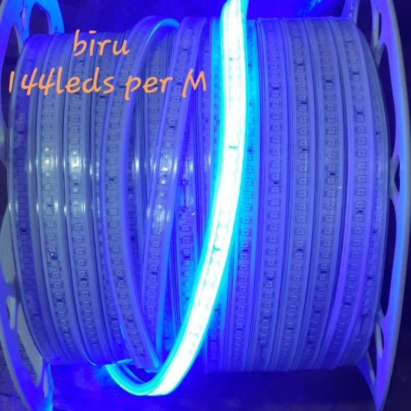 Promo Lampu Led strip 2835 smd 144leds per meter biru khusus per 10m ...