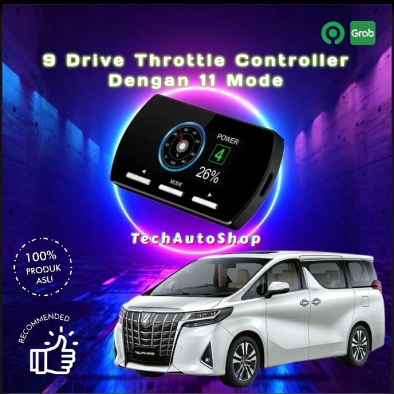 Promo 9 Drive Throttle Controller New Mode Alphard Remap 9Drive Diskon 23% di Seller Minotur ...