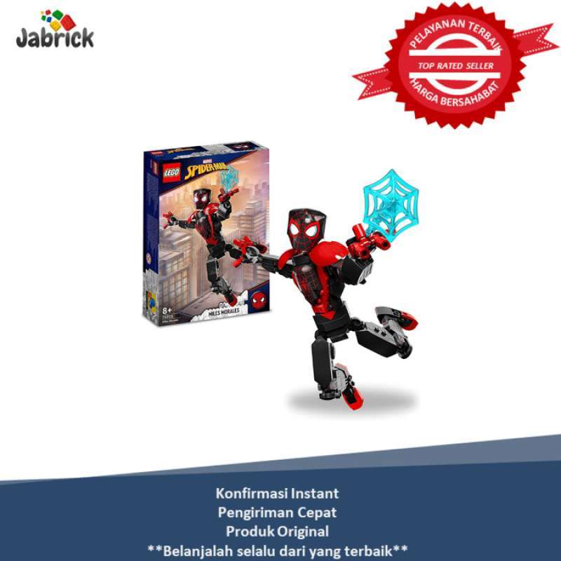 Promo LEGO 76225 Marvel Miles Morales Figure Set, Fully Articulated ...