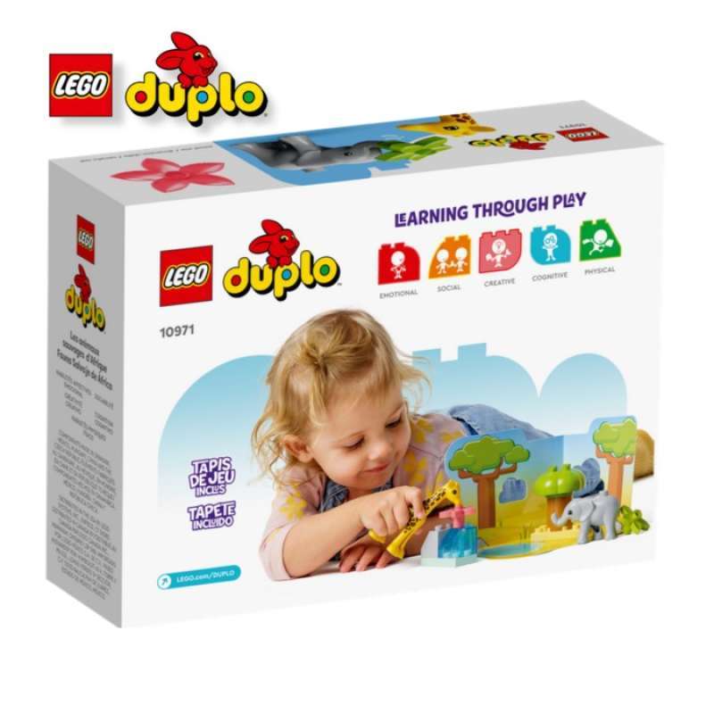 Jual LEGO DUPLO 10971 Wild Animals of Africa - Lego Binatang di Seller ...