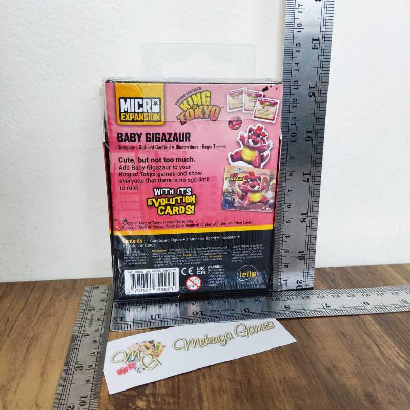 Jual King Of Tokyo Baby Gigazaur Micro Expansion Board Game Di Seller ...