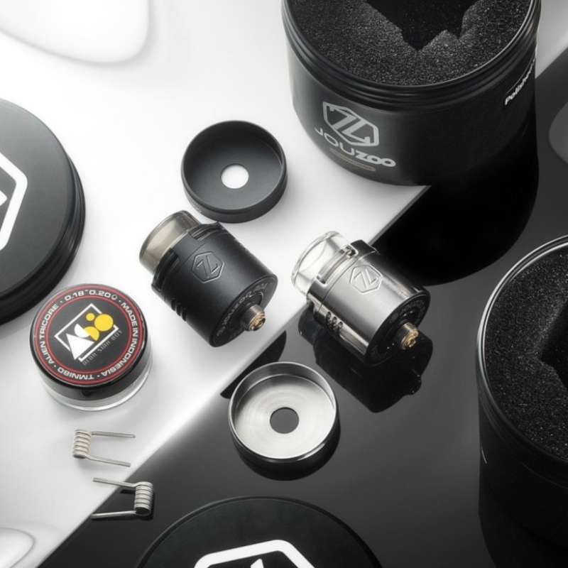 Jual Jouzoo Rda 24mm Dual Coil Authentic By Vape Zoo / Jou Zoo Rda Di ...
